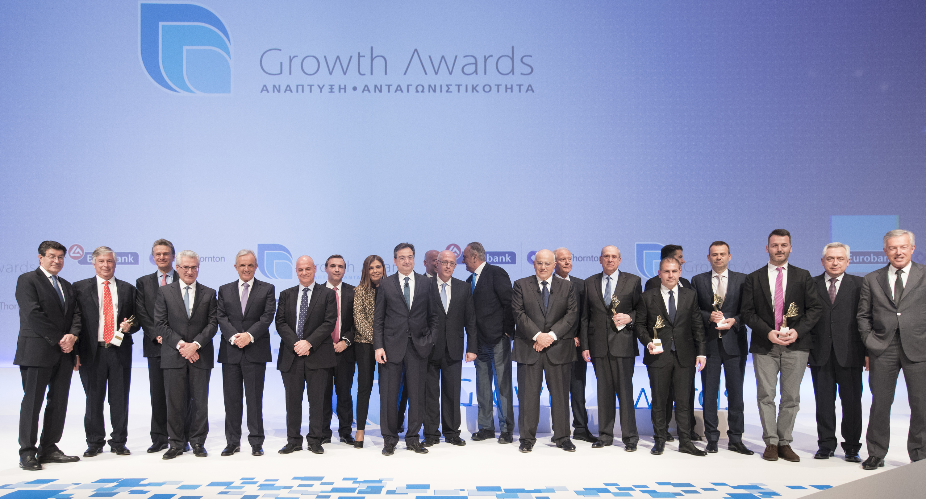 Η Eurobank και η Grant Thornton επιβραβεύουν με τα “Growth Awards” την ...